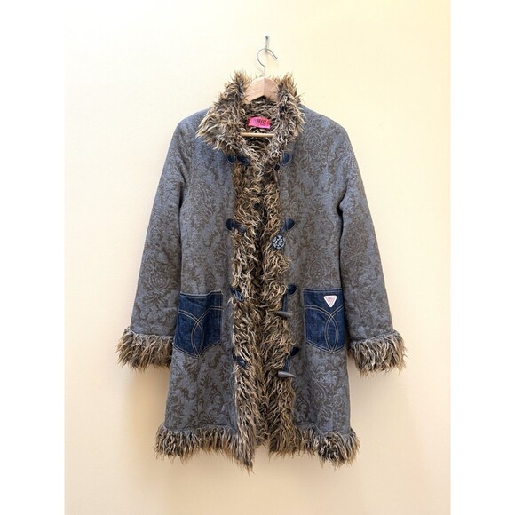 Fiorucci | Jackets & Coats | Fiorucci Vintage Penny Lane Jacket Blue ...
